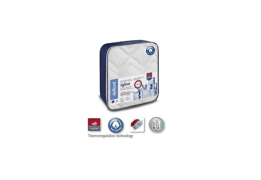 Topper fresco Igloo Outlast e cotone